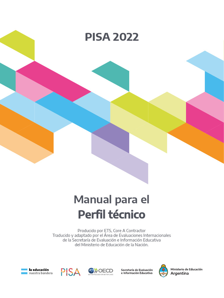 Pisa-manual Perfil Tecnico Final 2 | PDF | Programa para la Evaluación Internacional de ...