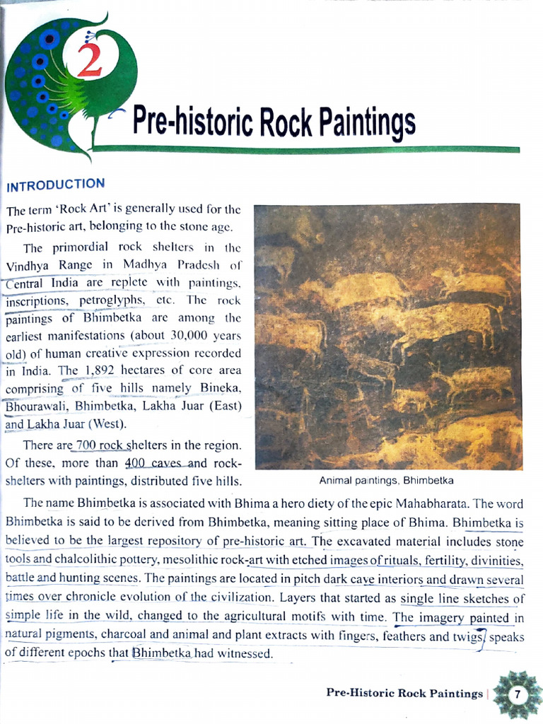 Class 12 CBSE BOARD PAINTING / FINE ARTS NOTES | PDF