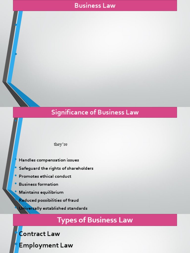 Overview of Business Law Essentials | PDF