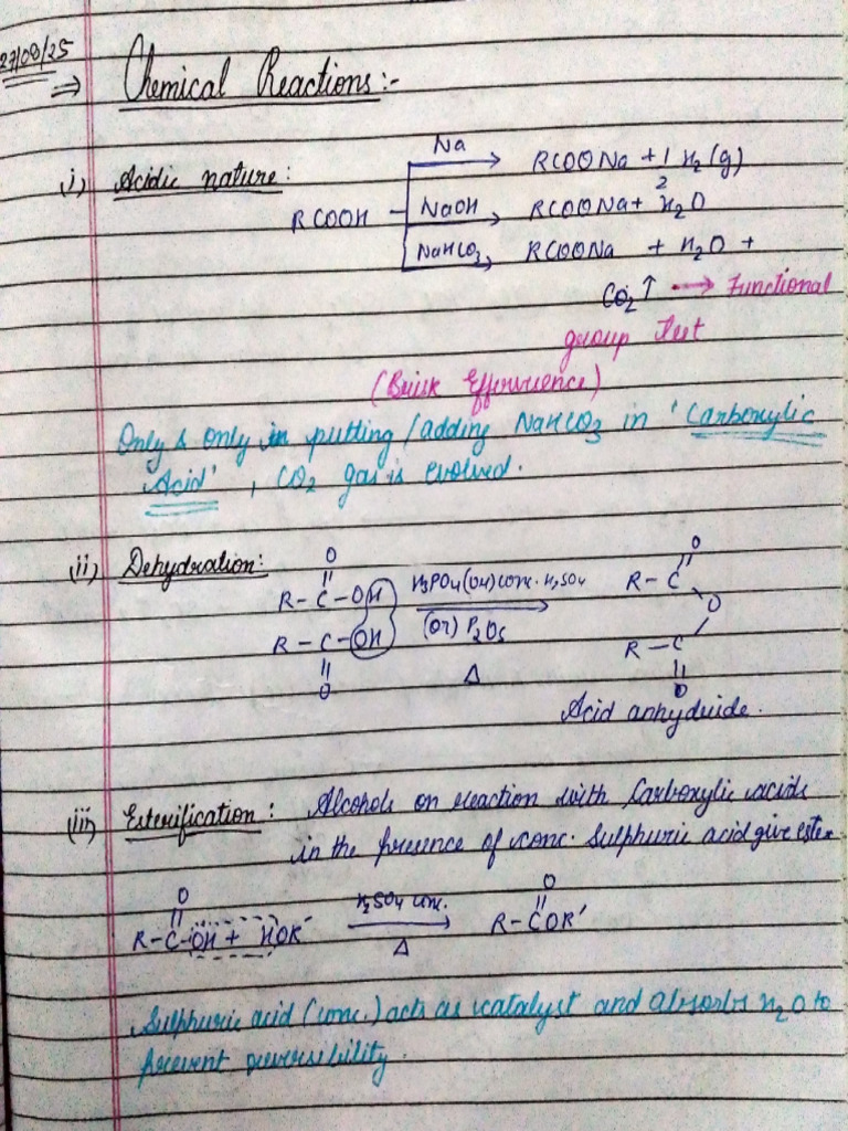 Part 2- Aldehydes, Ketones & Carboxylic Acids + Functional Group Tests ...