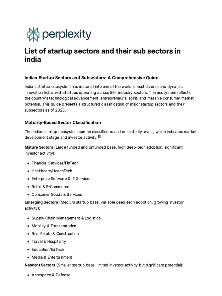 Indian Startup Ecosystem Overview 2025 | PDF | Corporate Finance ...