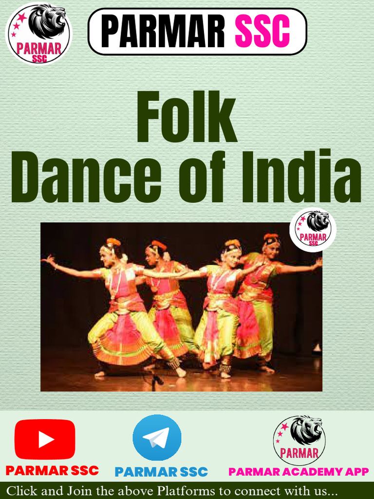 Folk dance of india parmar ssc | PDF | Dances