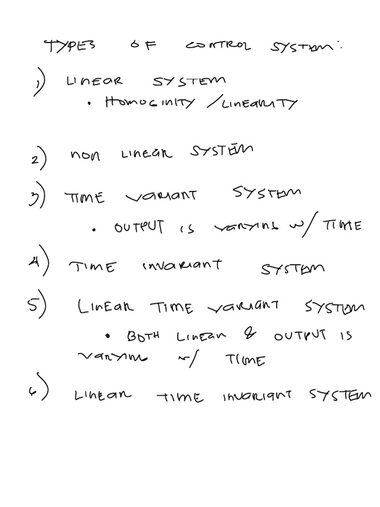 Lec 5.1 2023 Types of Control System (2) | PDF