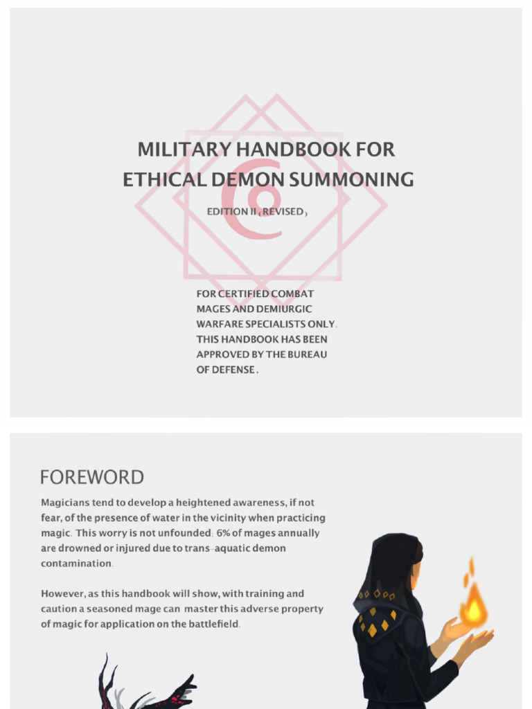 Demon Summoning | PDF