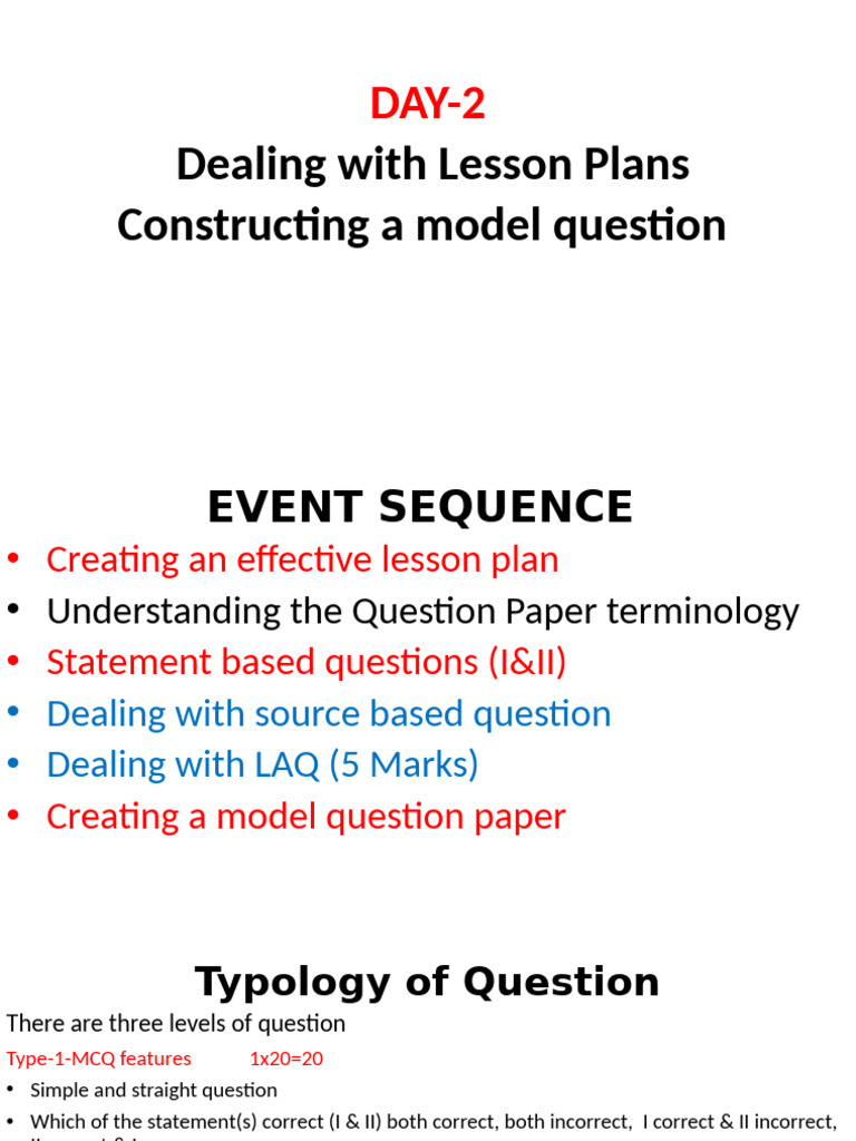 Presentation Day 2 | PDF