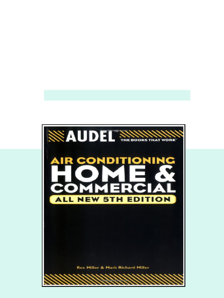 (Ebook) Audel Air Conditioning Home and Commercial by Rex Miller, Mark ...