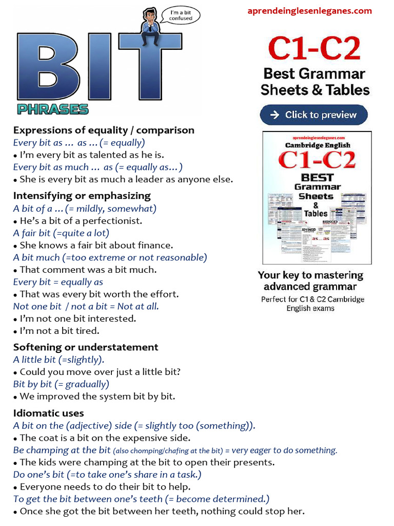 BIT (Phrases) | PDF