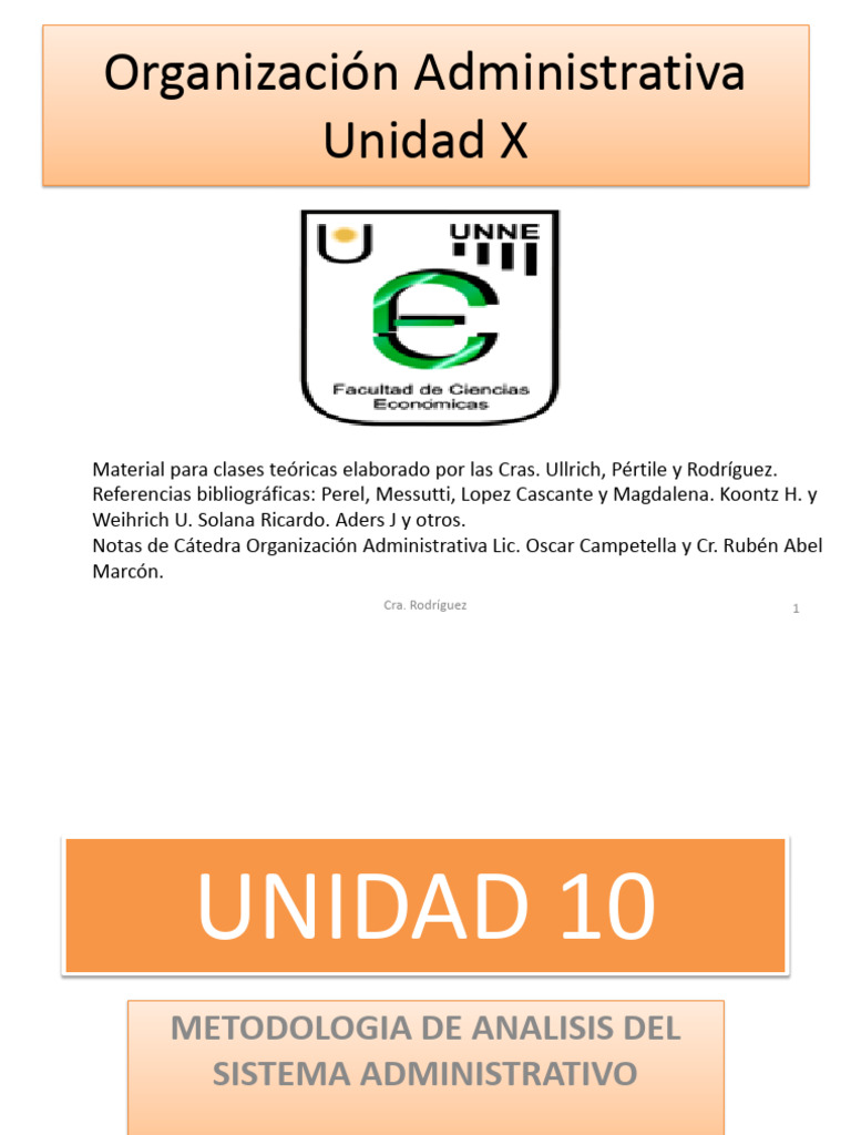 Pp unidad 10 | PDF | Análisis | Planificación