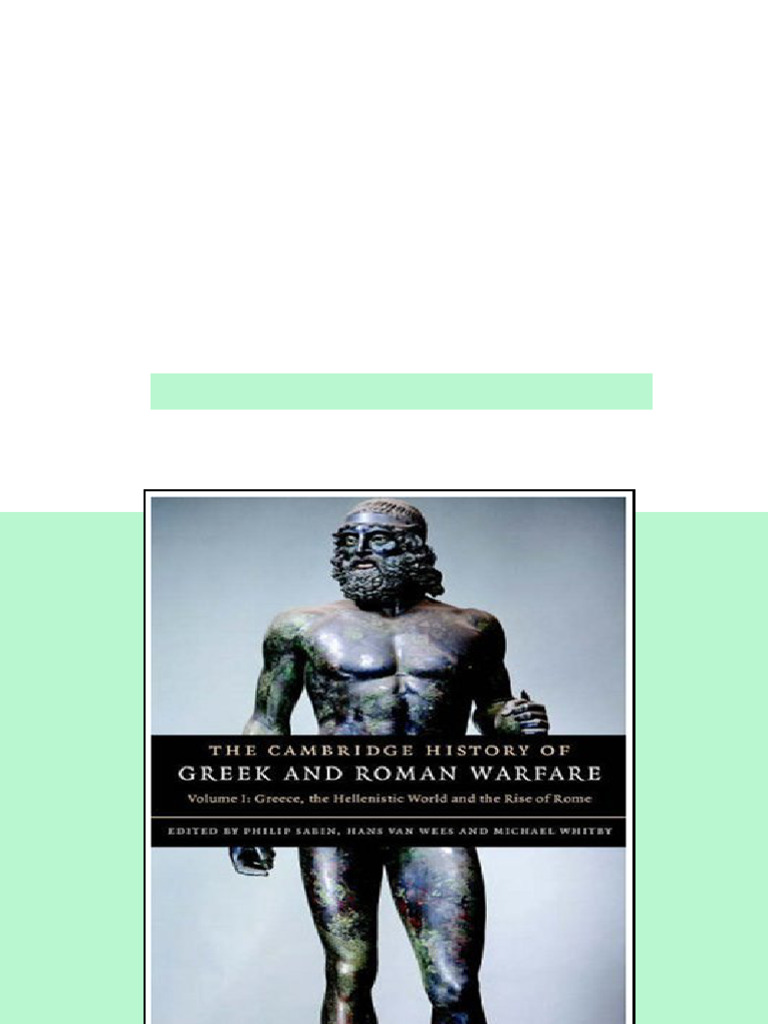 (Ebook) The Cambridge History of Greek and Roman Warfare: Volume 1 ...