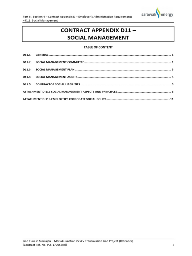 D11 - Social Management - PLS170055 (R) | PDF | Employment | Human Rights