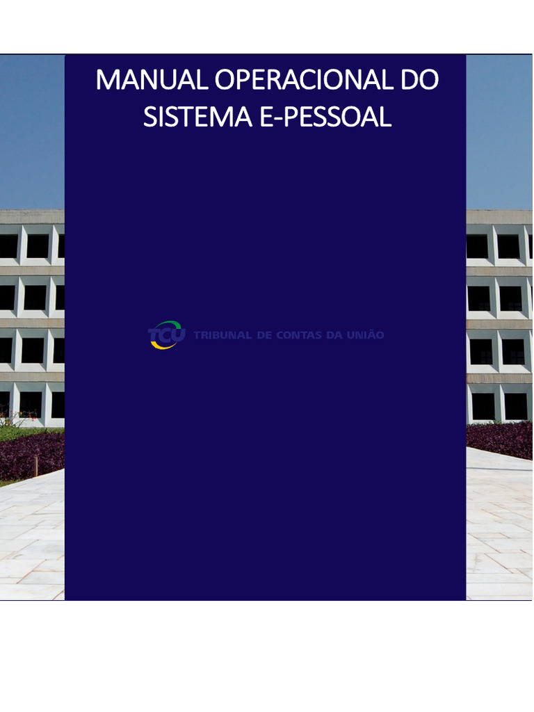 Manual do Sistema e-Pessoal TCU | PDF | Tecnologia da Informação ...