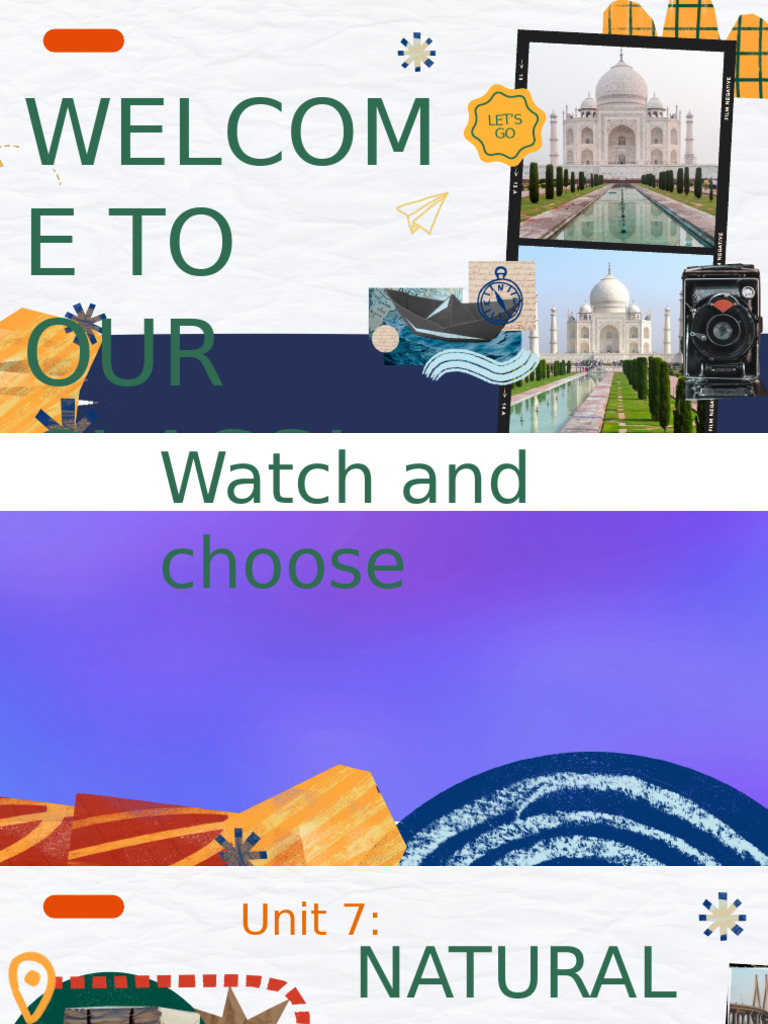 Natural Wonders Vocabulary Lesson | PDF | Linguistics