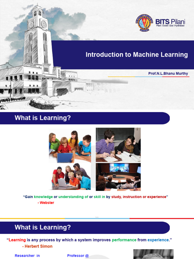 2867524_86196_1.1 introduction to machine learning | PDF | Machine ...