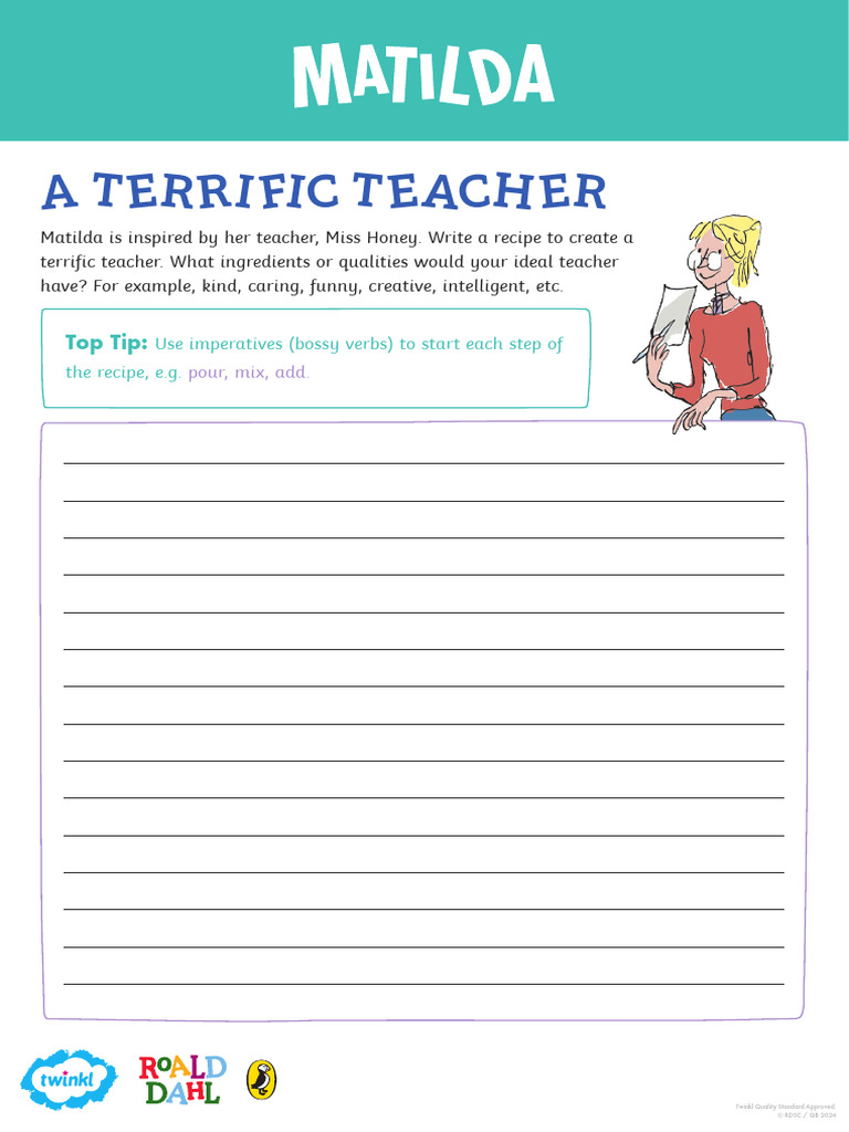 A Terrific Teacher | PDF