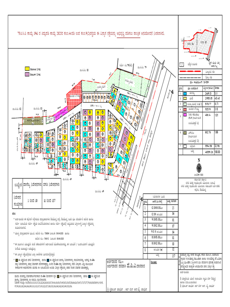 Shri Sanidhya Layout Booking Sites 01-01-2026 | PDF
