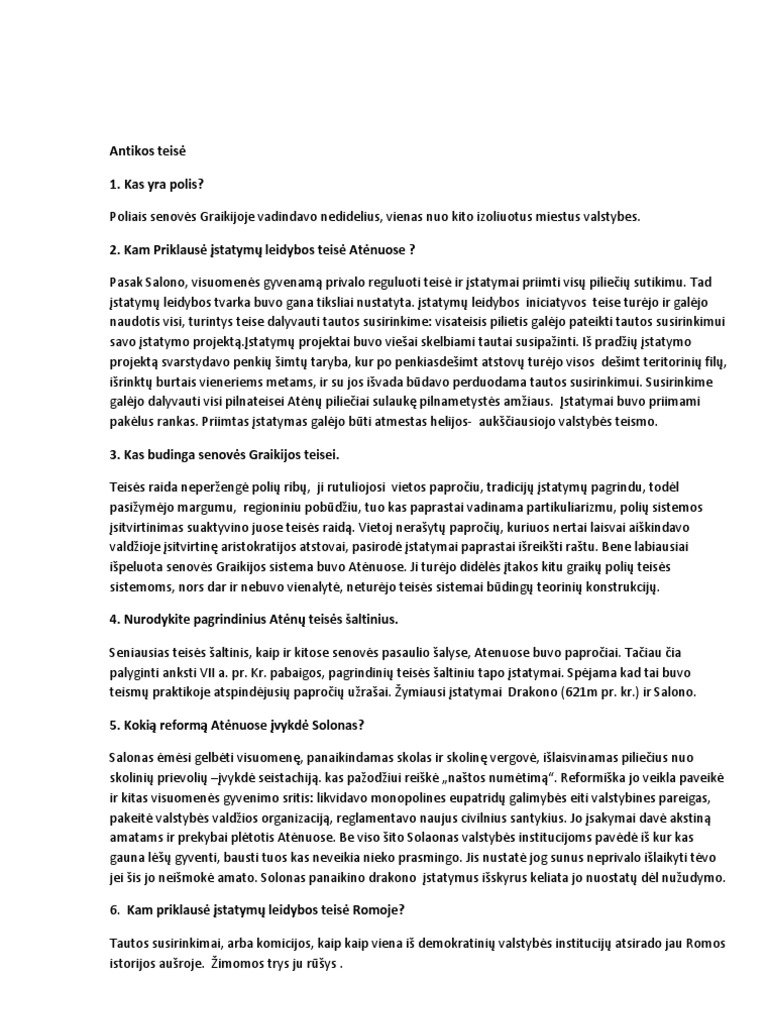 Uždavynino Atsakymai | PDF