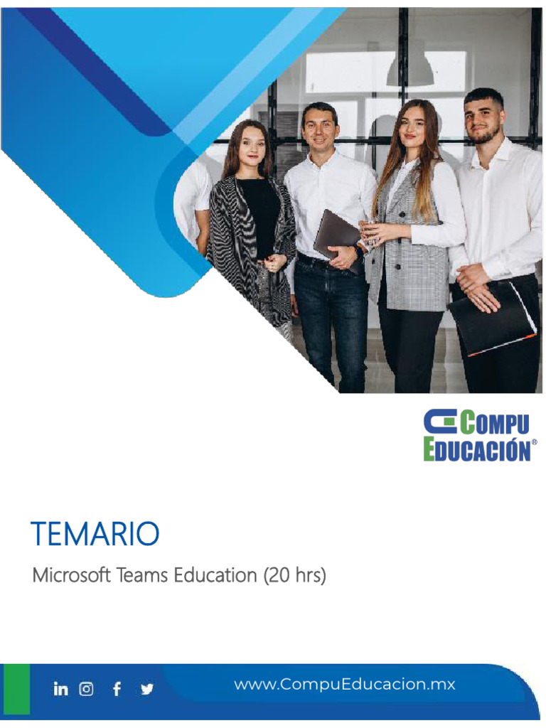 Microsoft Teams Education | PDF | Informática | Aprendizaje