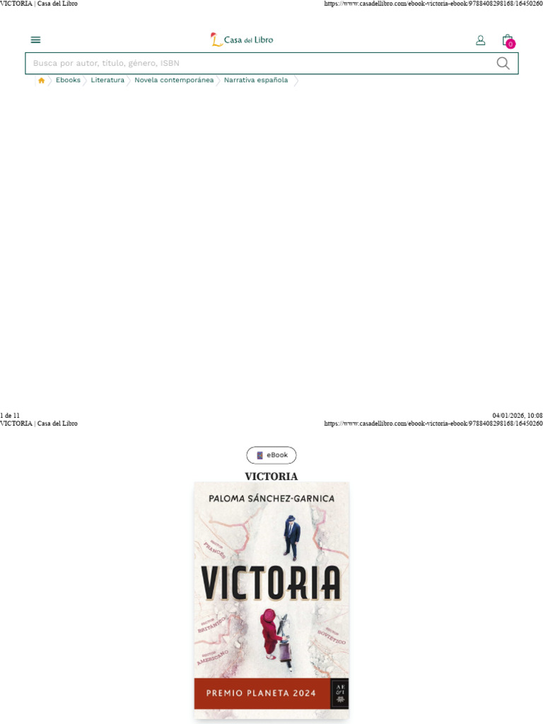 VICTORIA _ Casa Del Libro | PDF | Informática