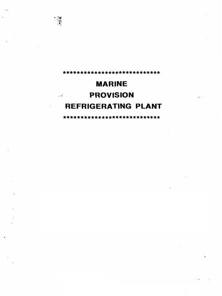 Provision Plant Description | PDF