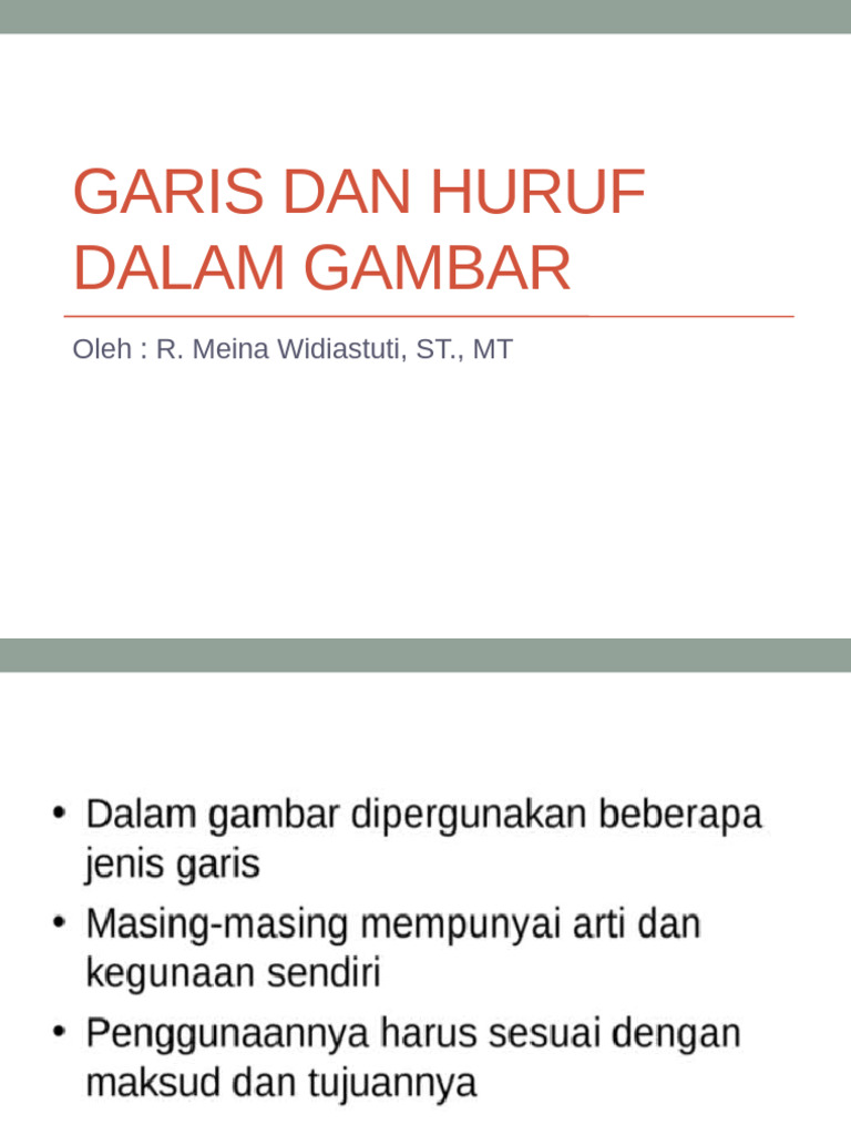 Gamtek-Garis Dan Huruf-Pert 2 | PDF
