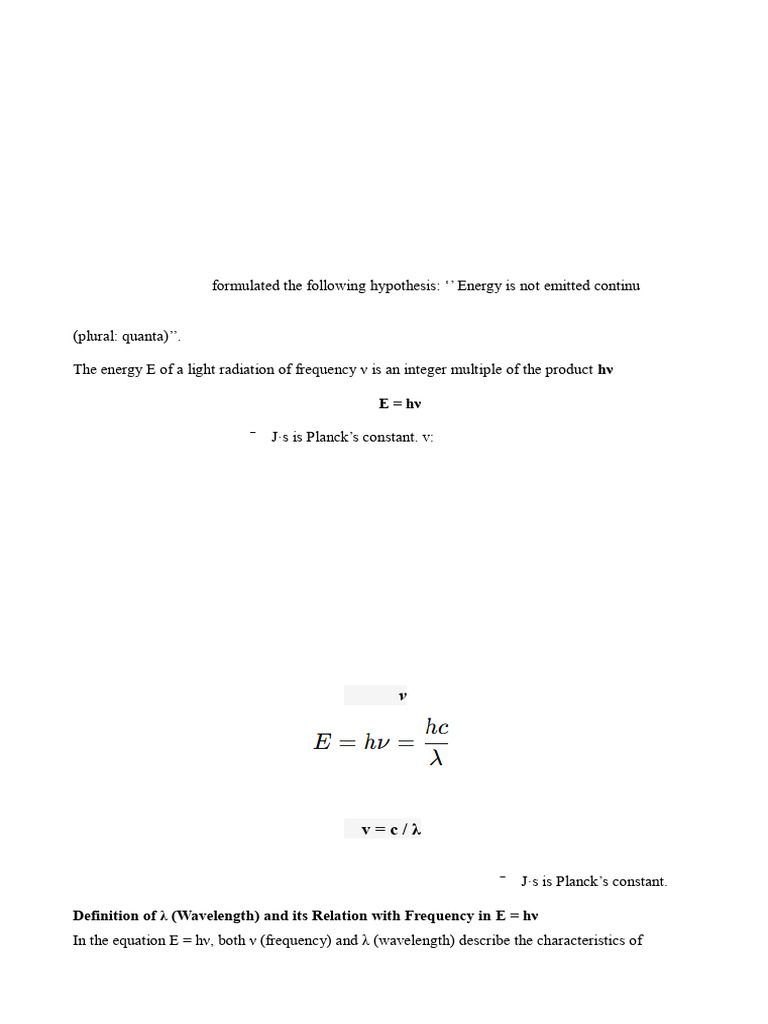 Chapter 4 Electronic structure of atom Bohr model | PDF | Photoelectric ...
