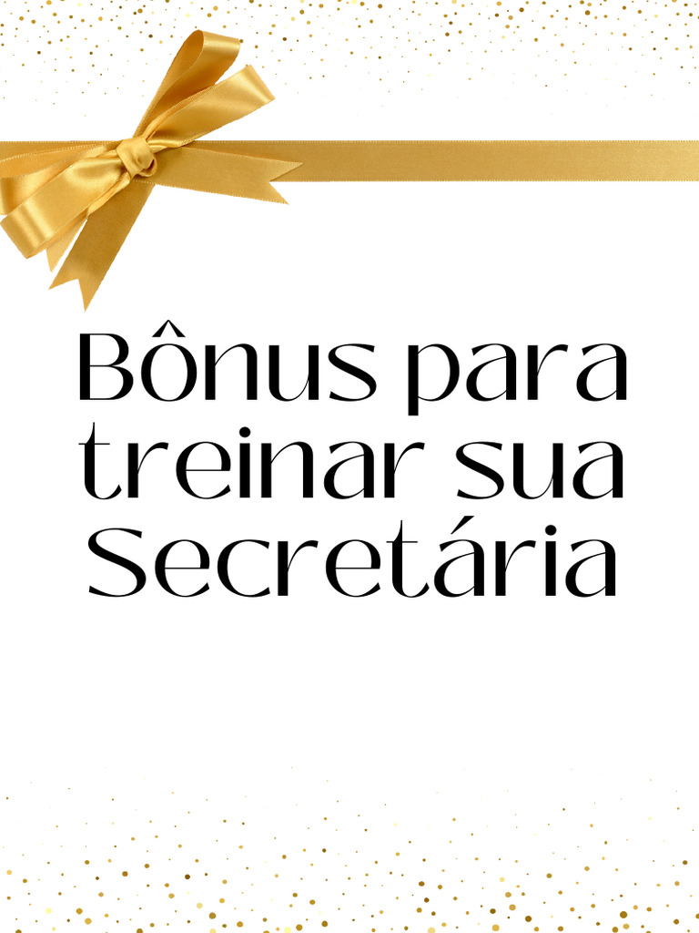 Bonus+Para+Secret%c1rias+%281%29 | PDF | Comunicação | Marketing