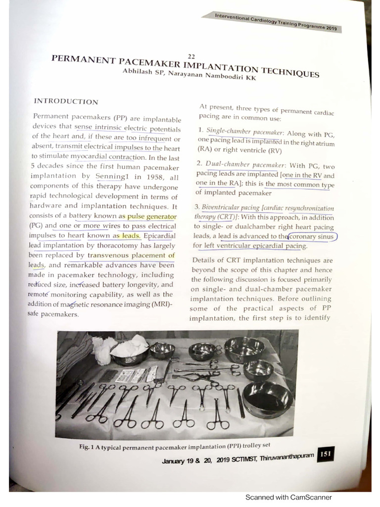 Pacemaker Notes | PDF