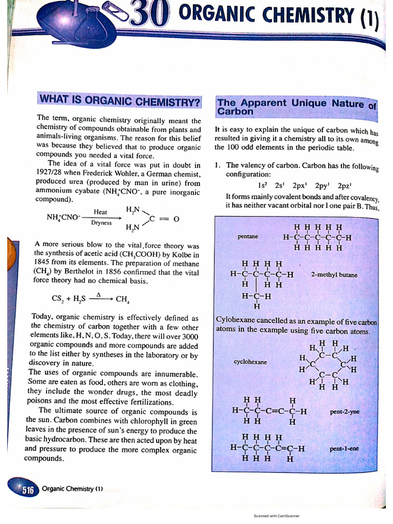 New School - Chemistry Organic | PDF