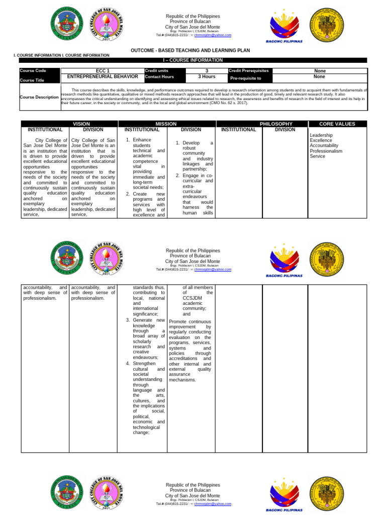 Entrepreneurial-Behavior-module-updated (1) | PDF | Entrepreneurship ...