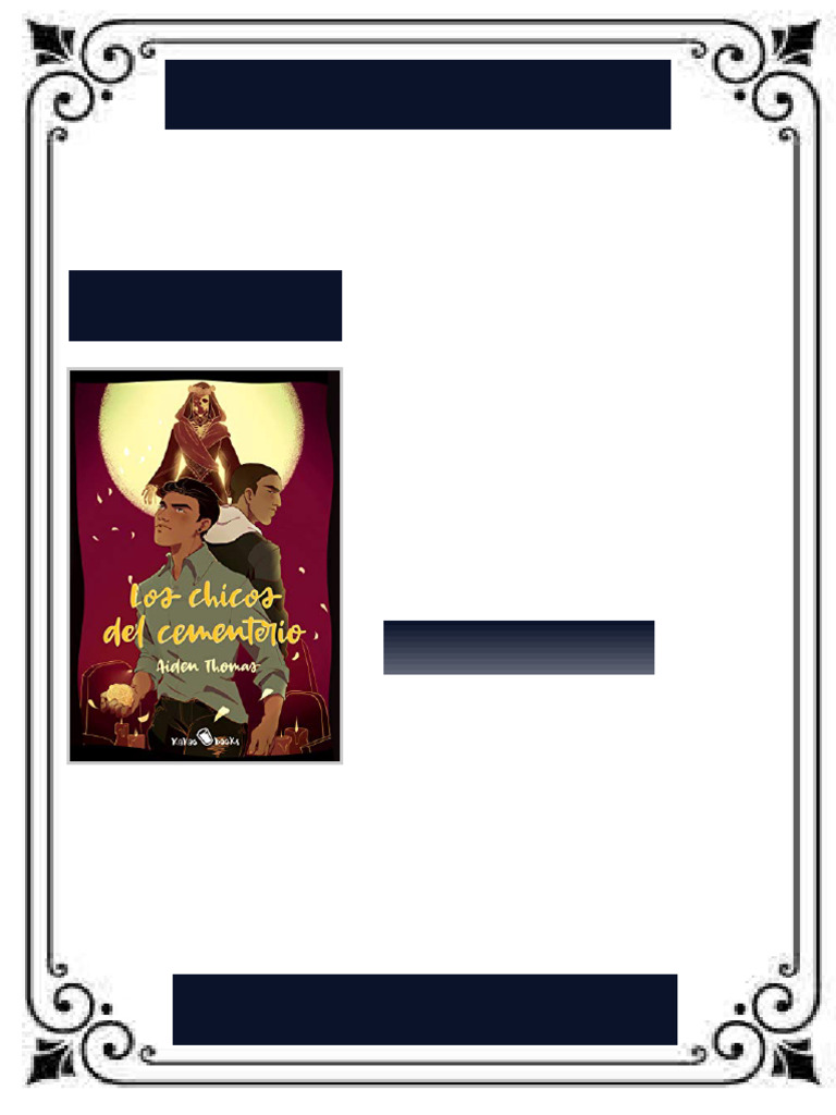 Los chicos del cementerio 1st Edition Aiden Thomas ebook formatted ...