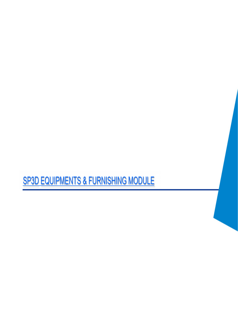 SP3D Equipment Modeling Guide | PDF | Window (Computing) | Shape