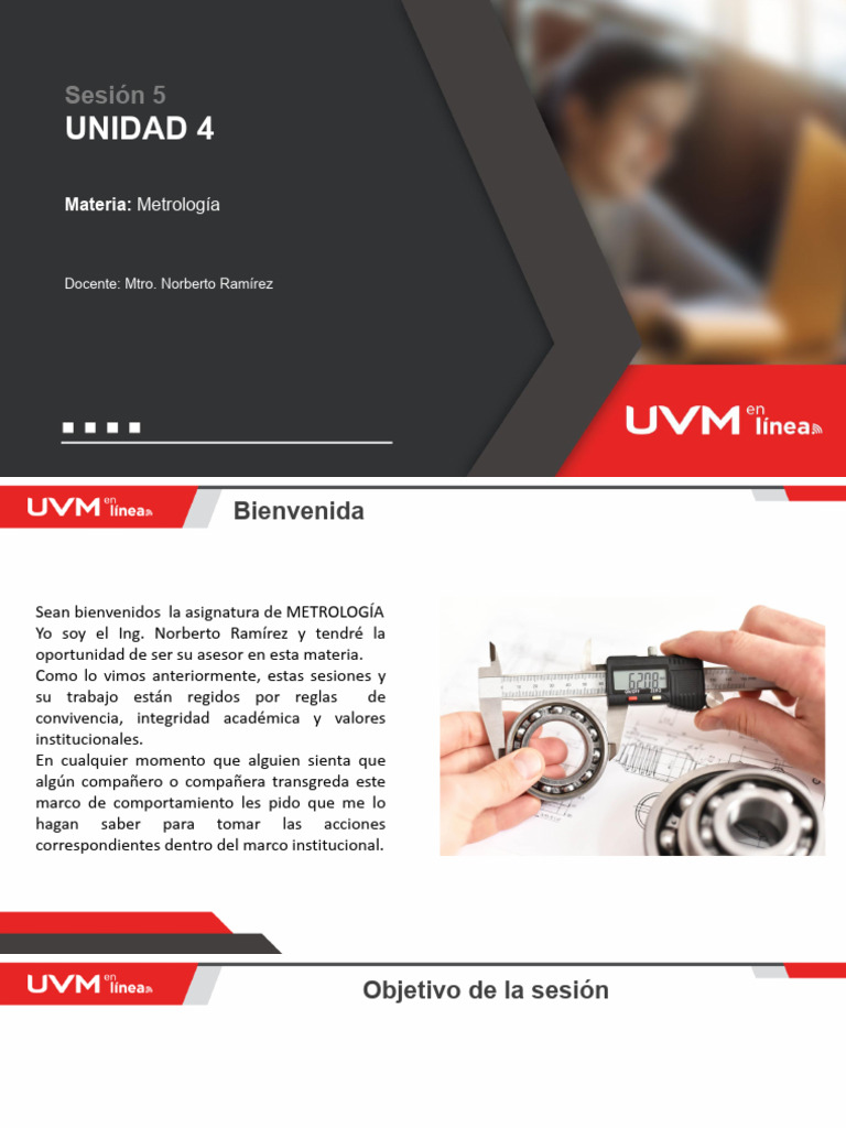 Aula Virtual Semana 5 Metrología.pdf (5) | PDF