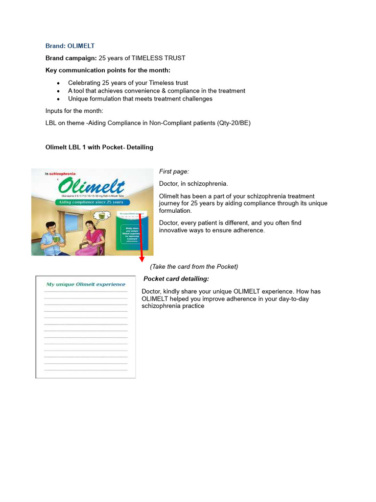 Olimelt LBL 1with Pocket -Detailing-Dec Month | PDF