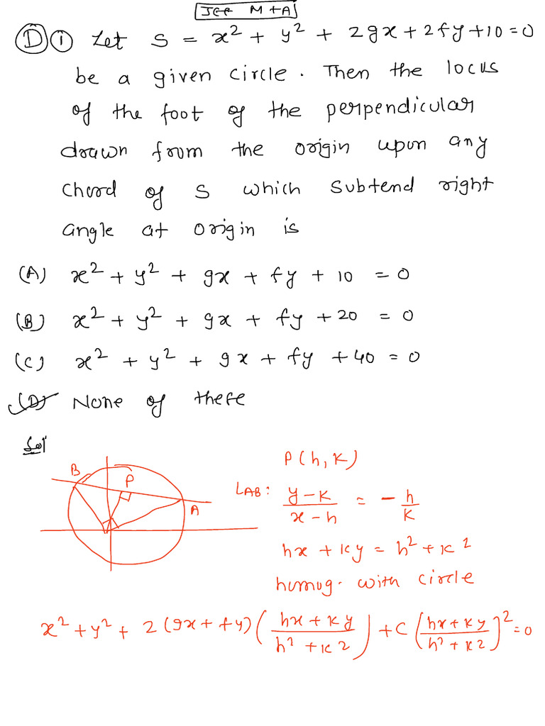 8th Dec, 2025 Monthly Test Jee Adv | PDF