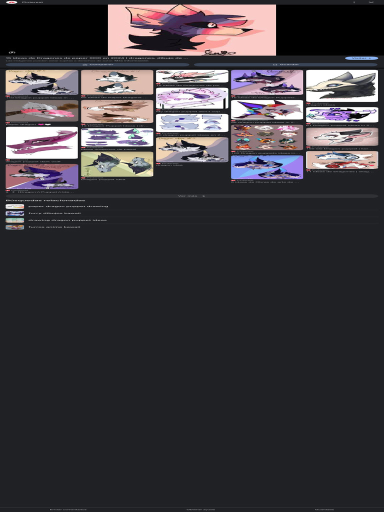 Dibujo Drawing Paper Dragon Puppet Ideas Pinterest - Buscar Con Google ...