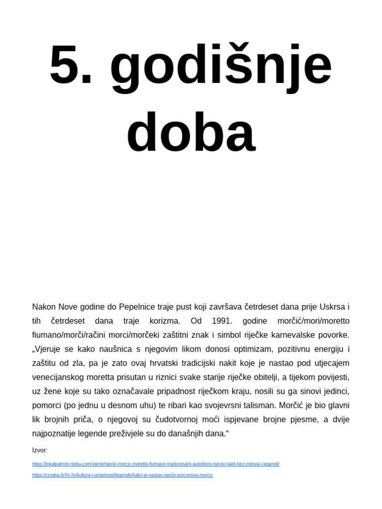 Tekstovi Morcic | PDF