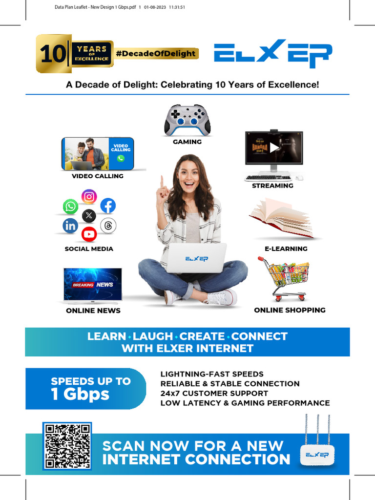 Data Plan Leaflet - New Design 1 Gbps | PDF | Digital Technology ...