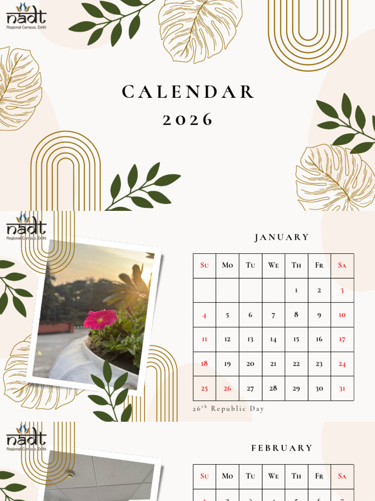Beige Tan Boho Aesthetic 2024 Monthly Calendar (1) | PDF | Observances ...