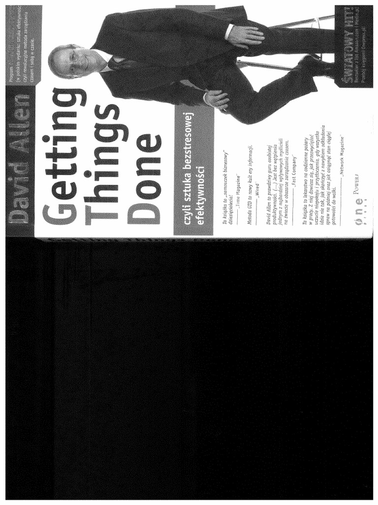 David Allen - Getting Things Done [1of3] | PDF