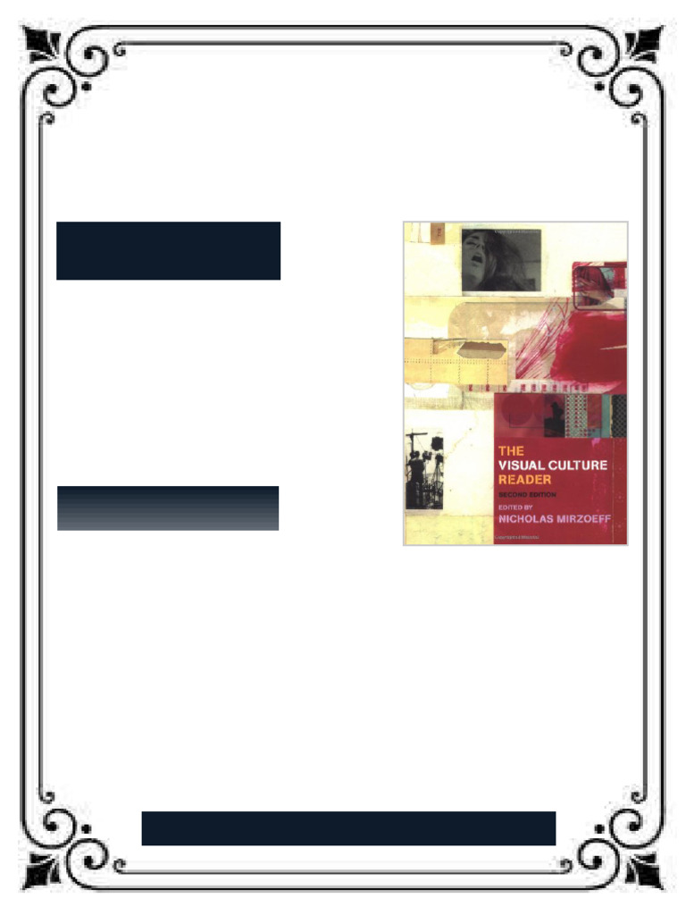 The Visual Culture Reader 2nd Edition Nicholas Mirzoeff ebook learning ...