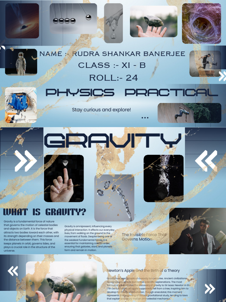 Understanding Gravity's Impact on Motion | PDF | Gravity | Force
