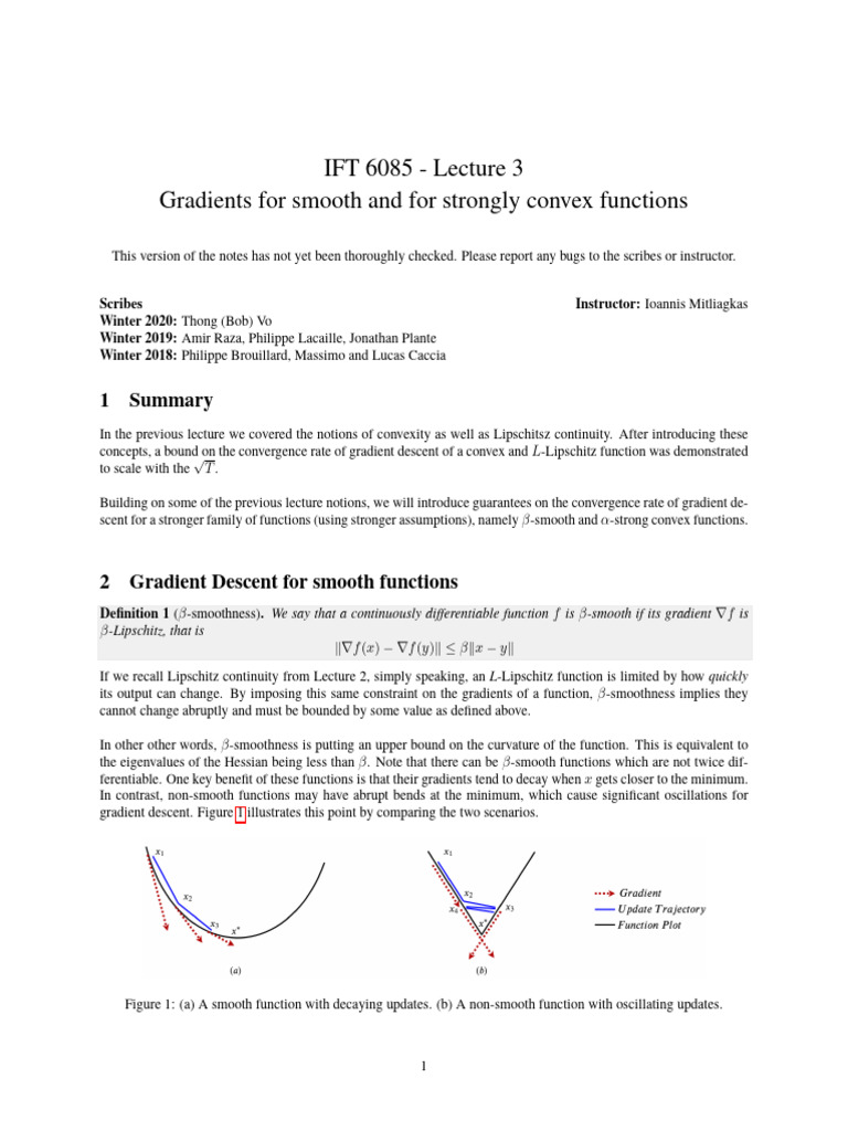 Ift 6085 Lecture 3 Notes | PDF | Functions And Mappings | Mathematical ...
