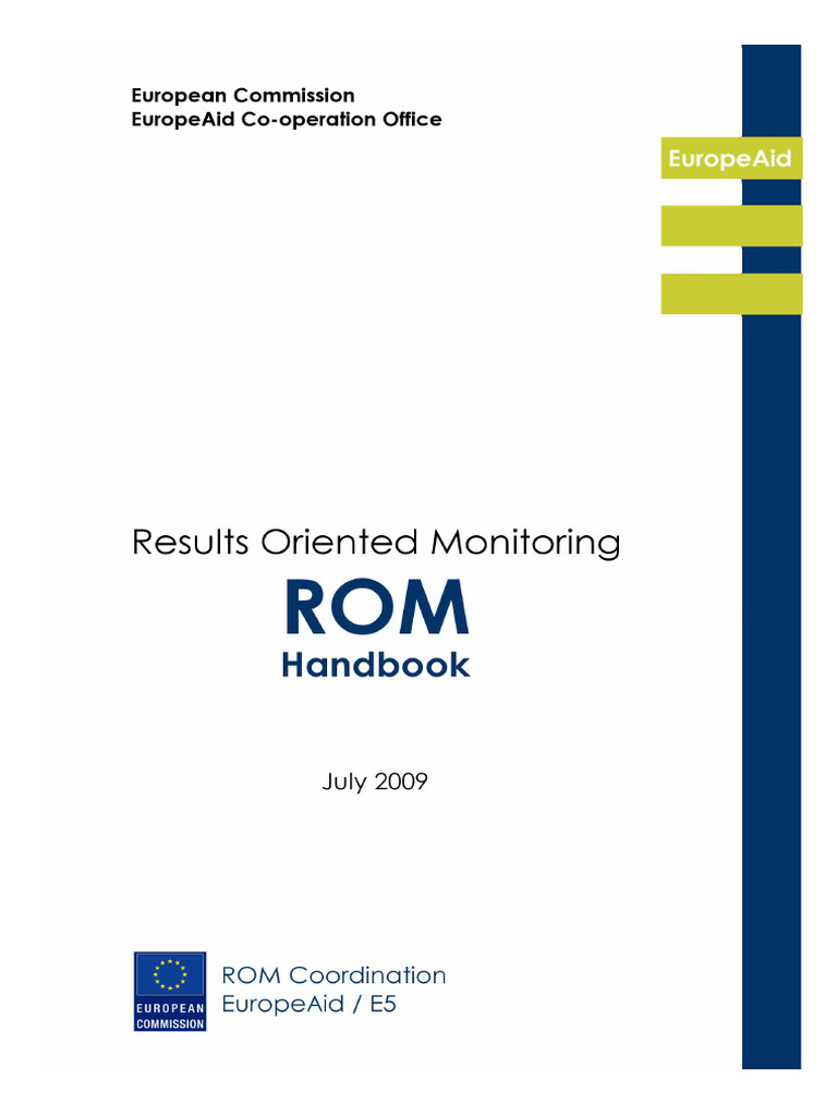ROM Handbook for EC Development Aid | PDF | Aid Effectiveness | Aids