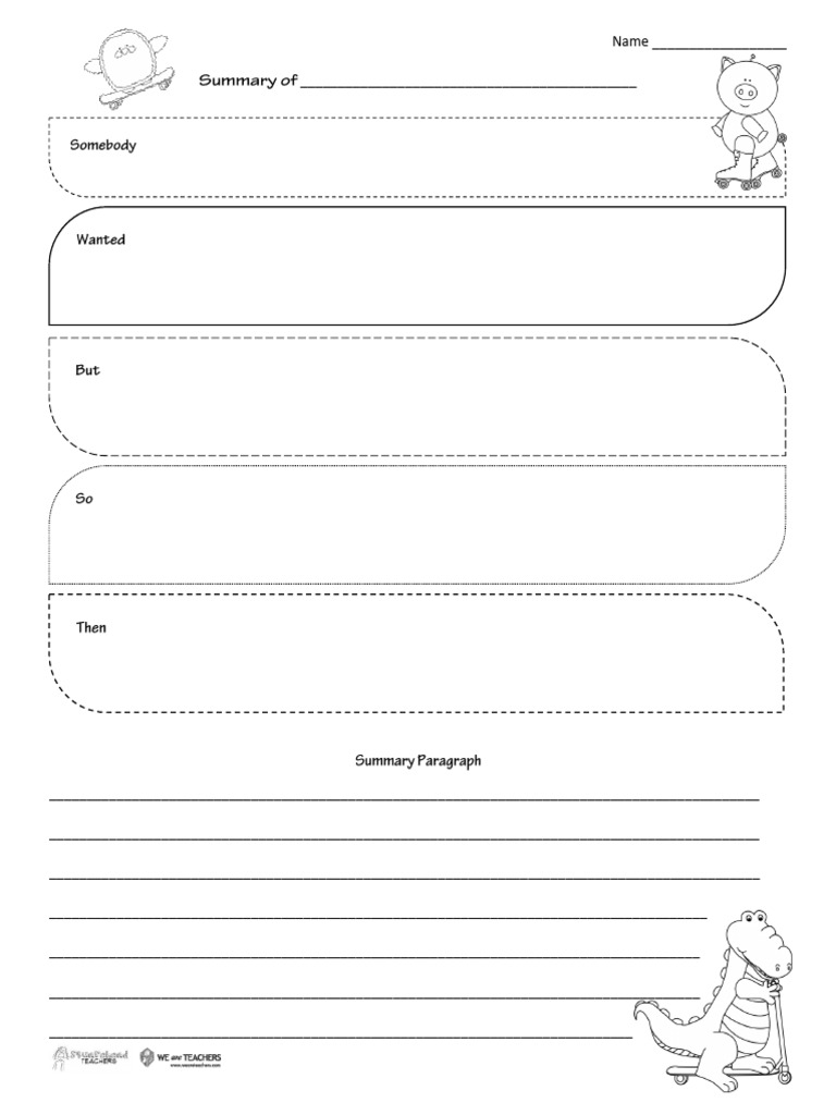 Summary Graphic Organizer | PDF