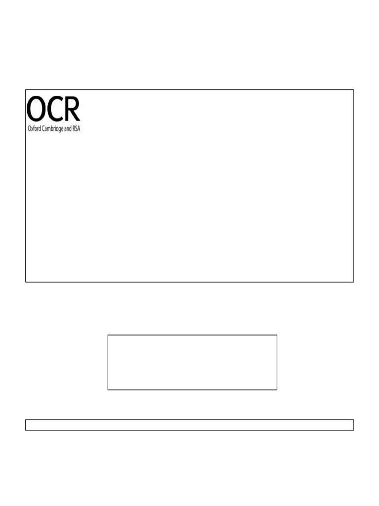 Specimen MS - Paper 1 OCR Computer Science GCSE | PDF | Computer Data ...