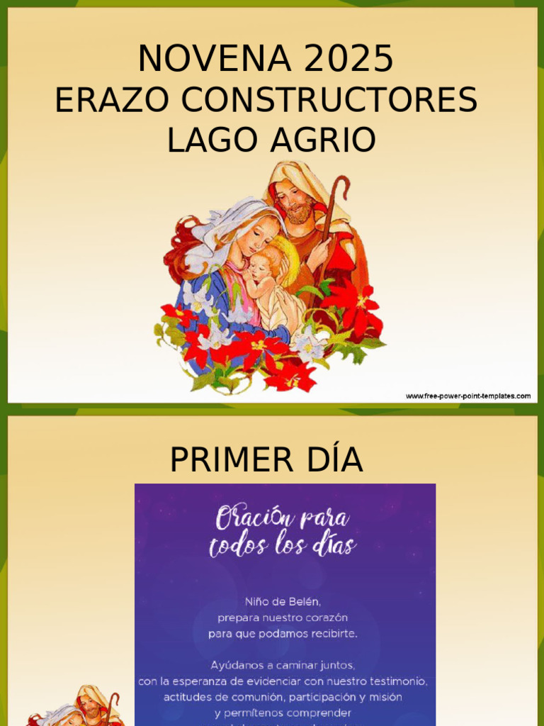 Primer Día | PDF
