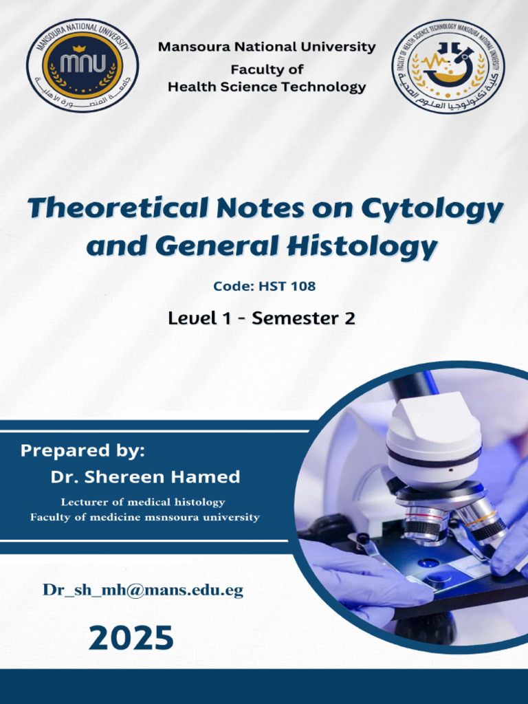 Histology Book HST | PDF | Histology | Staining