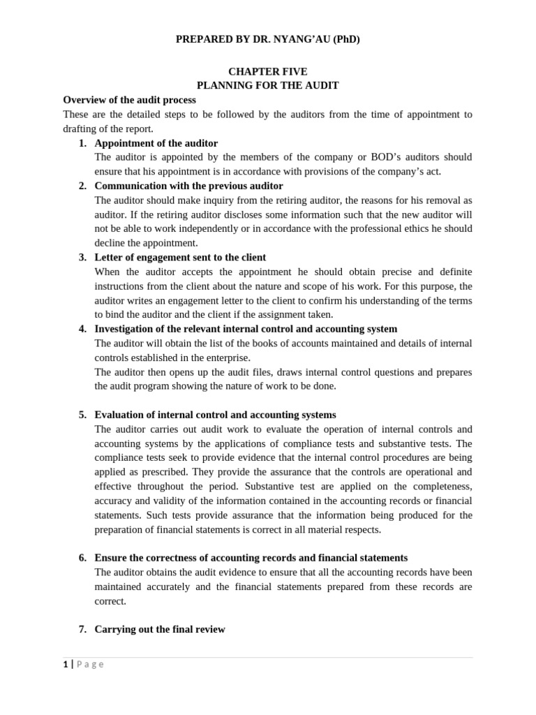 TOPIC 5 (2) | PDF | Audit | Internal Control