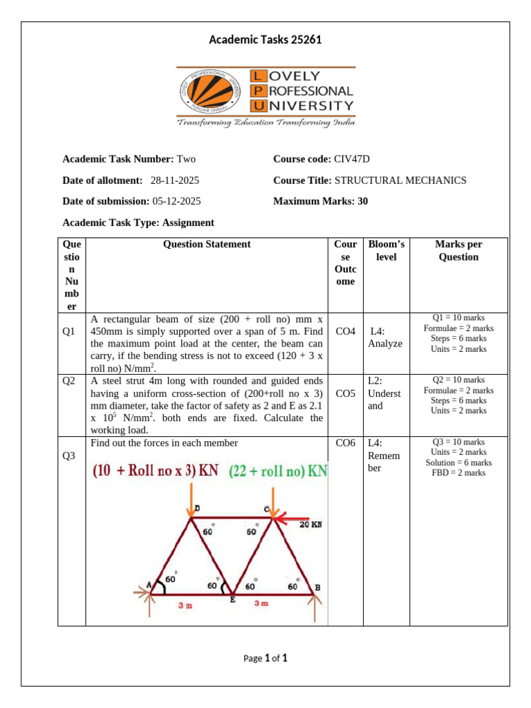 A1771937735_19573_28_2025_CIV47D Assignment | PDF