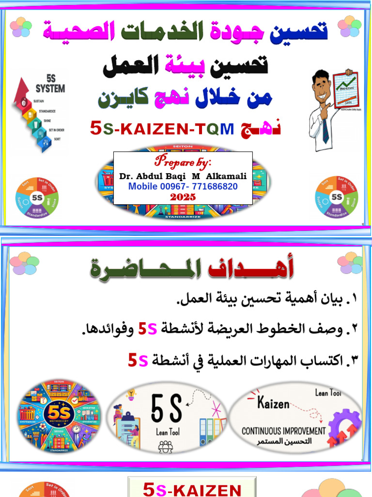 5S Kaizen TQM 2025 | PDF